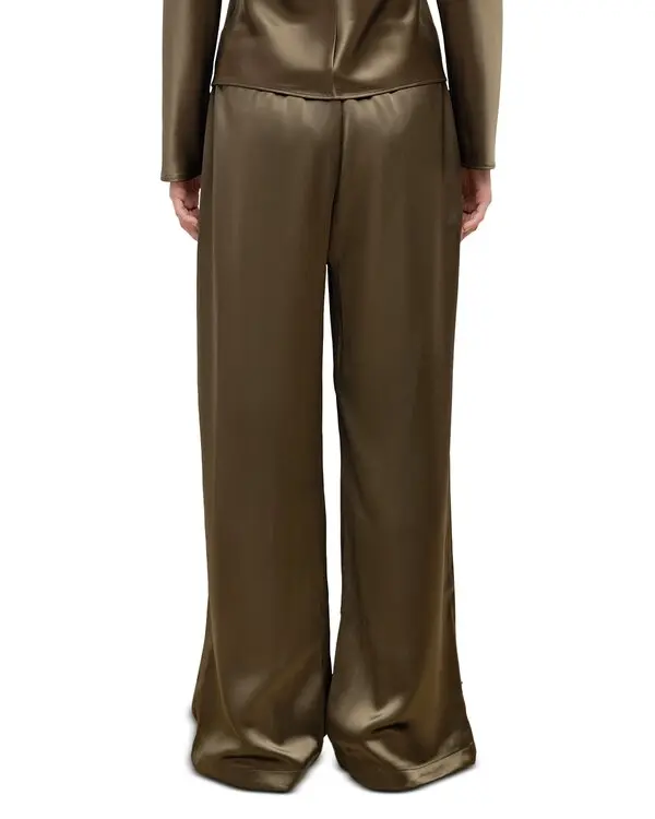 LESET Barb Bias Wide Leg Pants - Skye