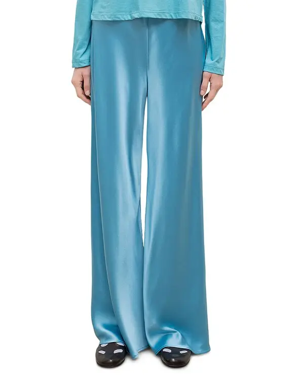LESET Barb Bias Wide Leg Pants - Skye