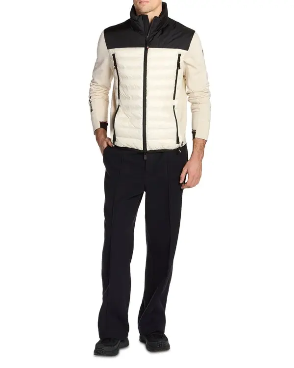 Moncler Quilted Down Cardigan