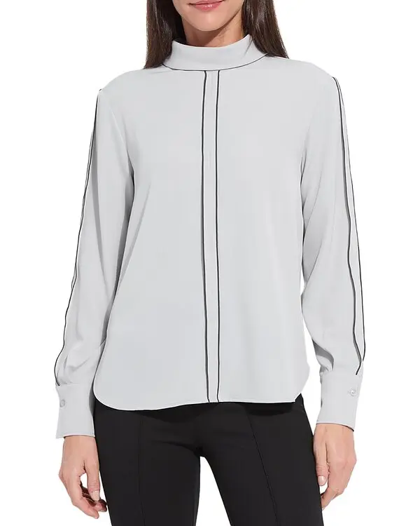 Lyssé Lizandra Reverse Collar Top