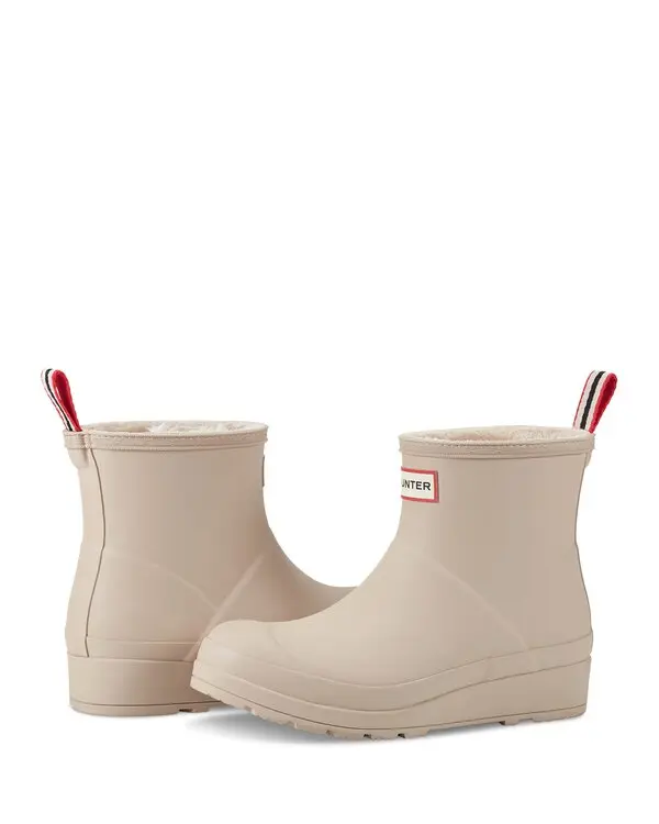 Hunter Play Insulated Rain Boots - Light Gray