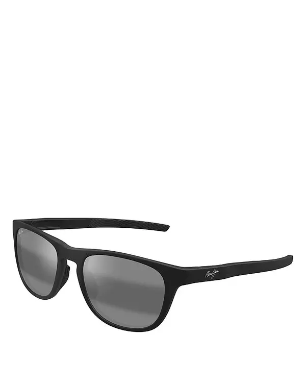 Maui Jim Melemele Square Sunglasses, 53mm - Black