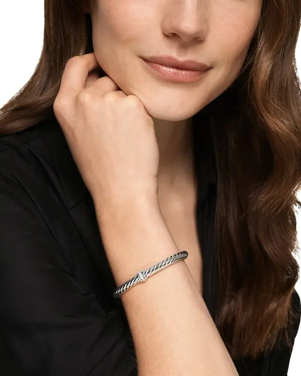 David Yurman Cable Flex Center Station Bracelet