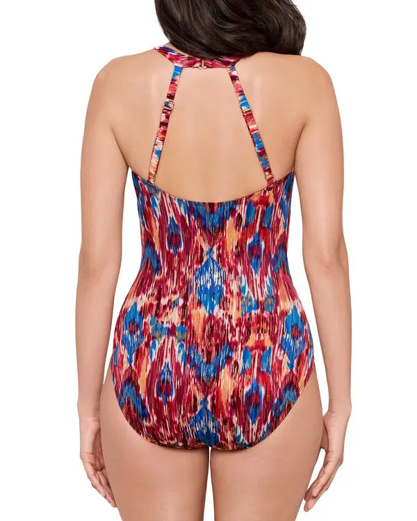 Miraclesuit Ikat Dorado Wrapsody One Piece Swimsuit - Multi