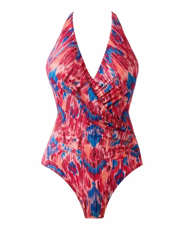 Miraclesuit Ikat Dorado Wrapsody One Piece Swimsuit - Multi