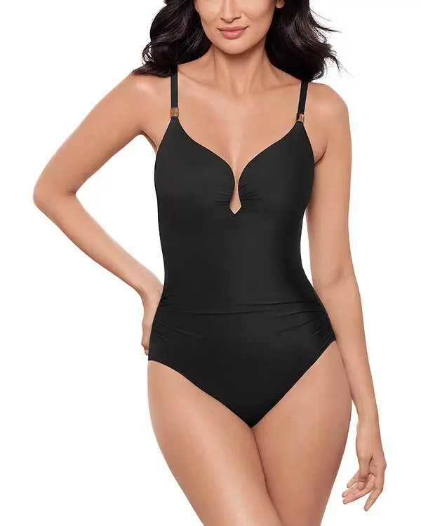Miraclesuit Razzle Dazzle Antheia One Piece Swimsuit - Black