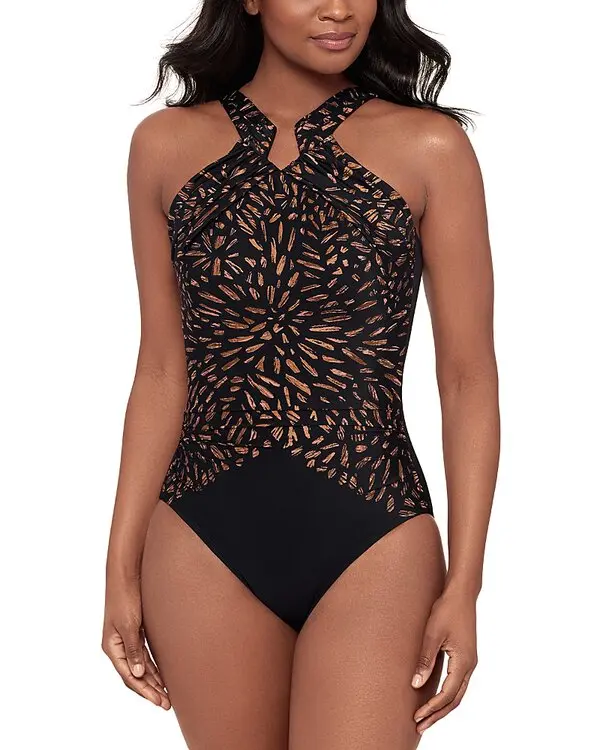 Miraclesuit Costa D'oro Aphrodite One Piece Swimsuit - Black