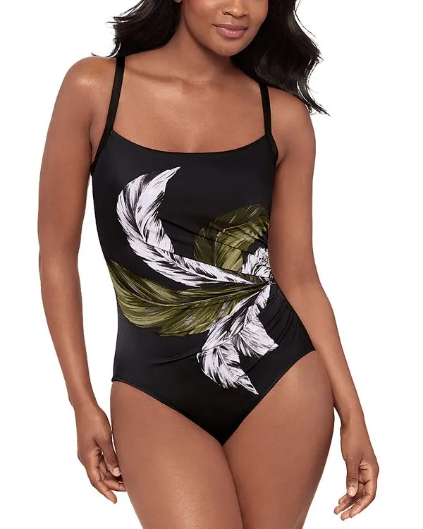 Miraclesuit Boca Grande Starr One Piece Swimsuit - Black/multi