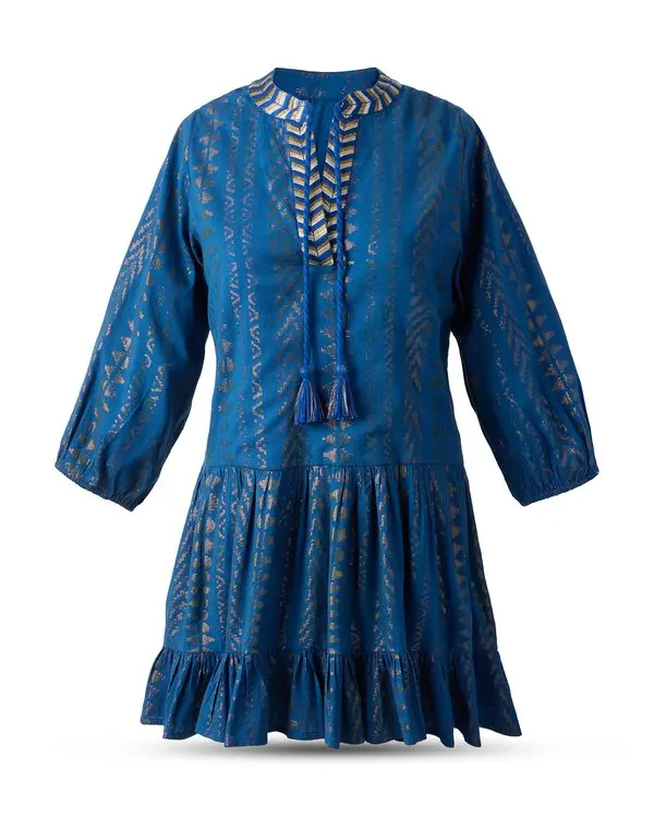 Miraclesuit Jacquard Swim Cover-up Beach Dress - Twilight