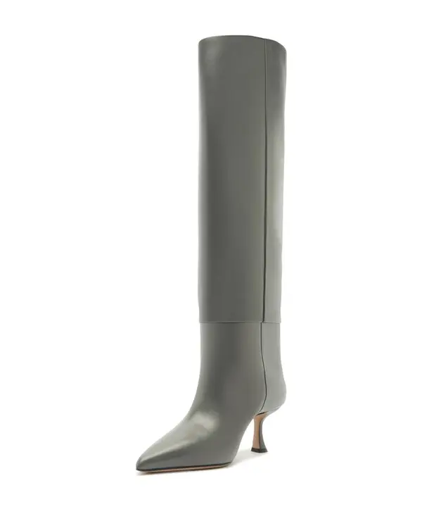 ALEXANDRE BIRMAN Brena Leather Boots - Cement