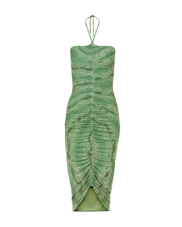 VIX PAULA HERMANNY Day Halter Midi Dress