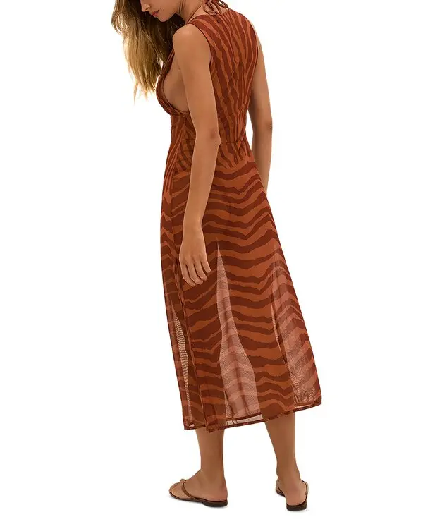 VIX PAULA HERMANNY Sundown Twist Dress Swim Cover-up