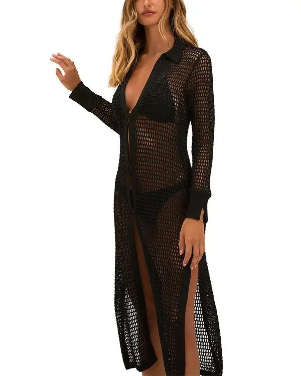 VIX PAULA HERMANNY Jenne Knit Cover Up