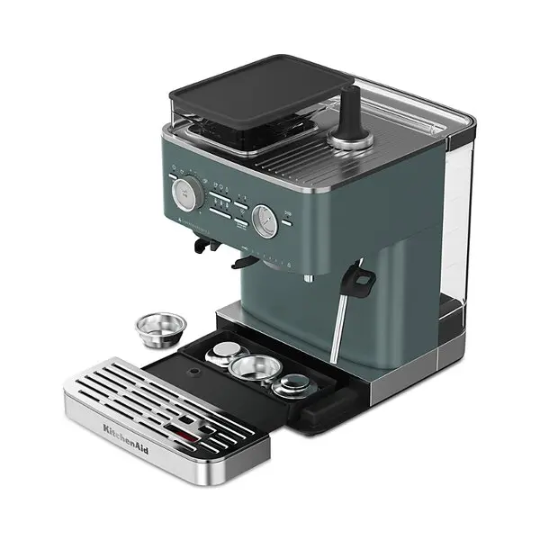 KITCHENAID Semi Automatic Espresso Machine With Burr Grinder - Juniper