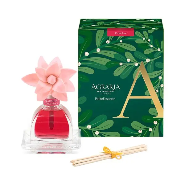 AGRARIA SAN FRANCISCO Cedar Rose Holiday Flower Diffuser 1.7 Oz - No Color