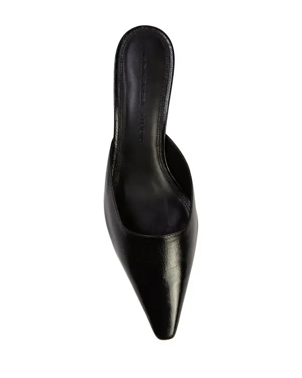 BLACK SUEDE STUDIO Pointed Pumps - Black