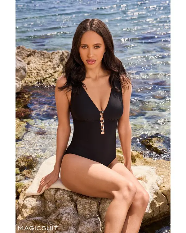 Magicsuit Solid Darly Fitted One Piece Swimsuit