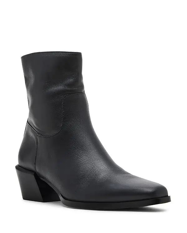 Steve Madden Daney Boots - Black Leather
