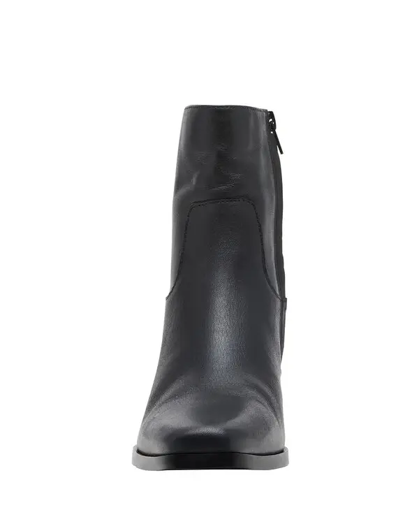 Steve Madden Daney Boots - Black Leather