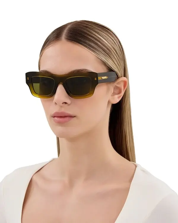 Bottega Veneta Rectangular Sunglasses