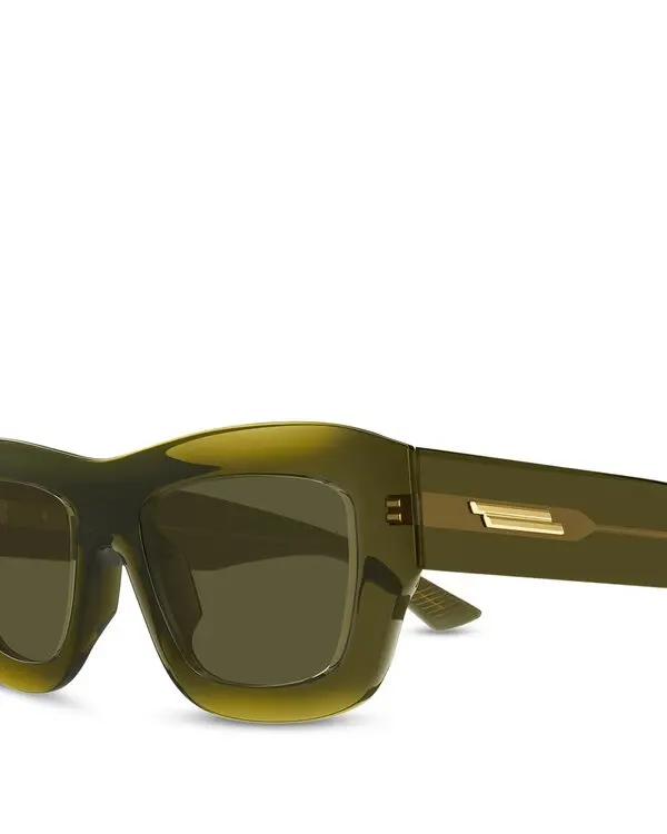 Bottega Veneta Rectangular Sunglasses