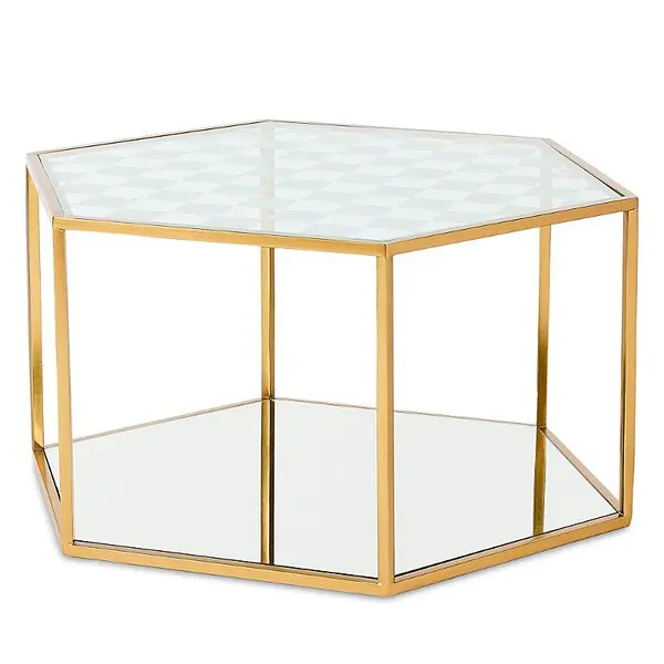 MACKENZIE-CHILDS Honeycomb Coffee Table