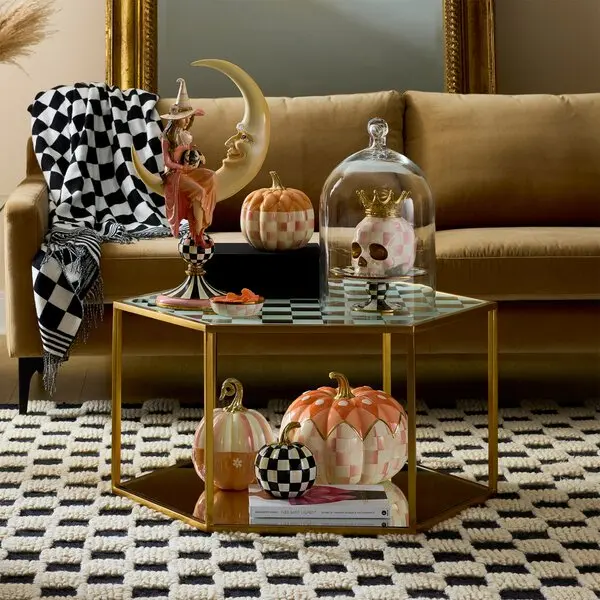 MACKENZIE-CHILDS Honeycomb Coffee Table