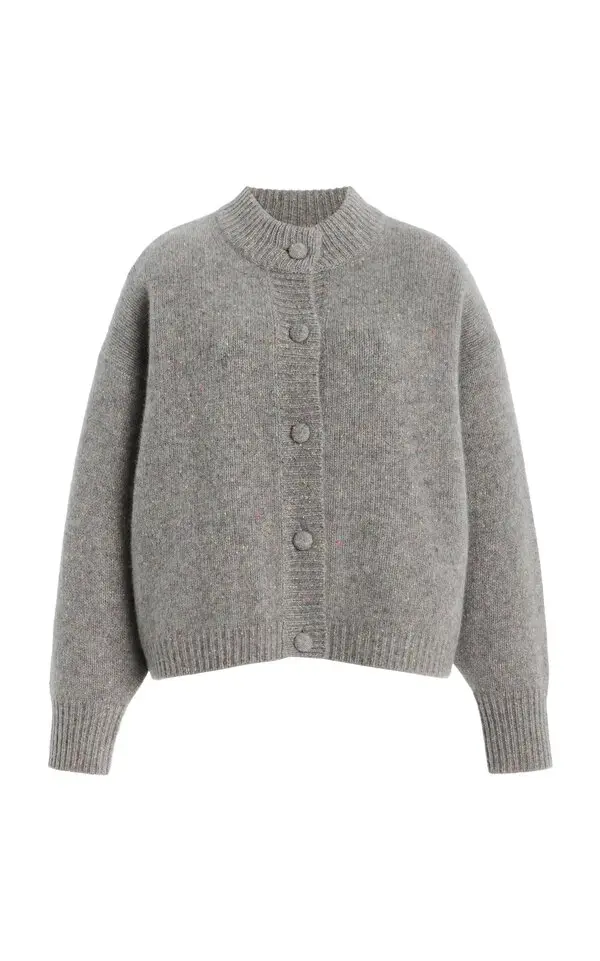 FRAME Cashmere Fleck Cardigan