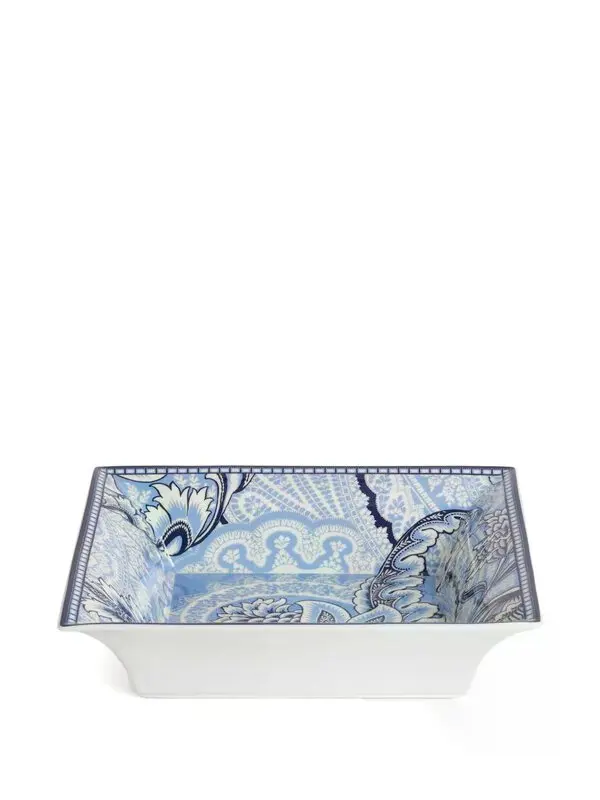 Etro Bloom Square Trinket Tray - Blue
