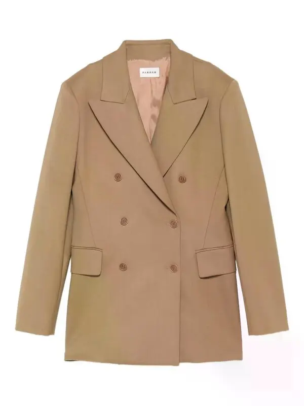 P.a.r.o.s.h Double-breasted Blazer - Neutrals