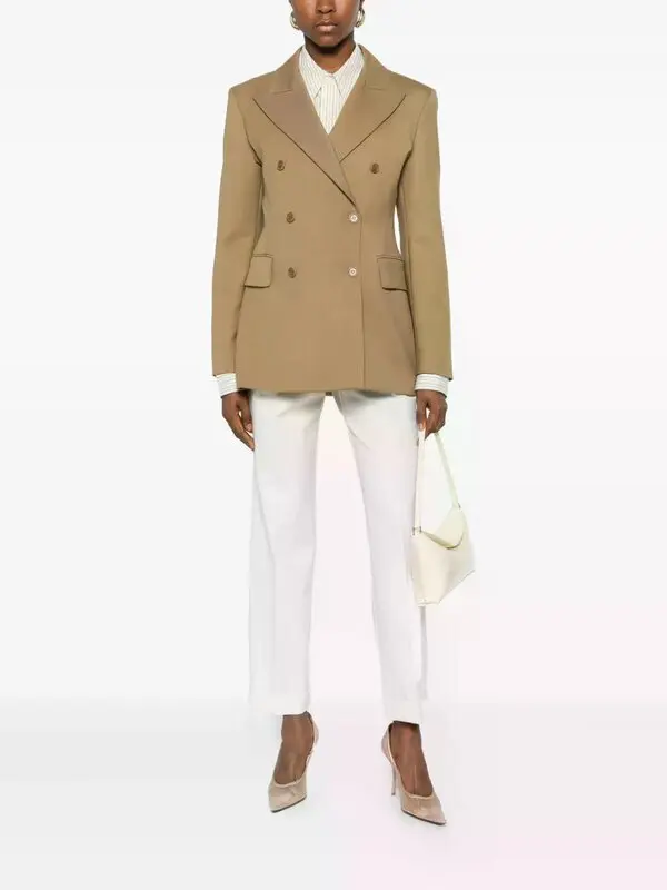 P.a.r.o.s.h Double-breasted Blazer - Neutrals