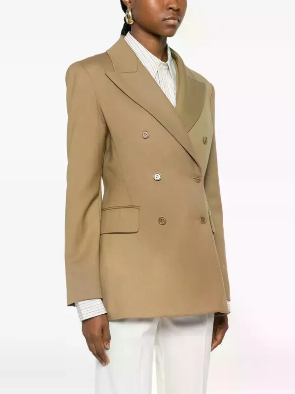 P.a.r.o.s.h Double-breasted Blazer - Neutrals