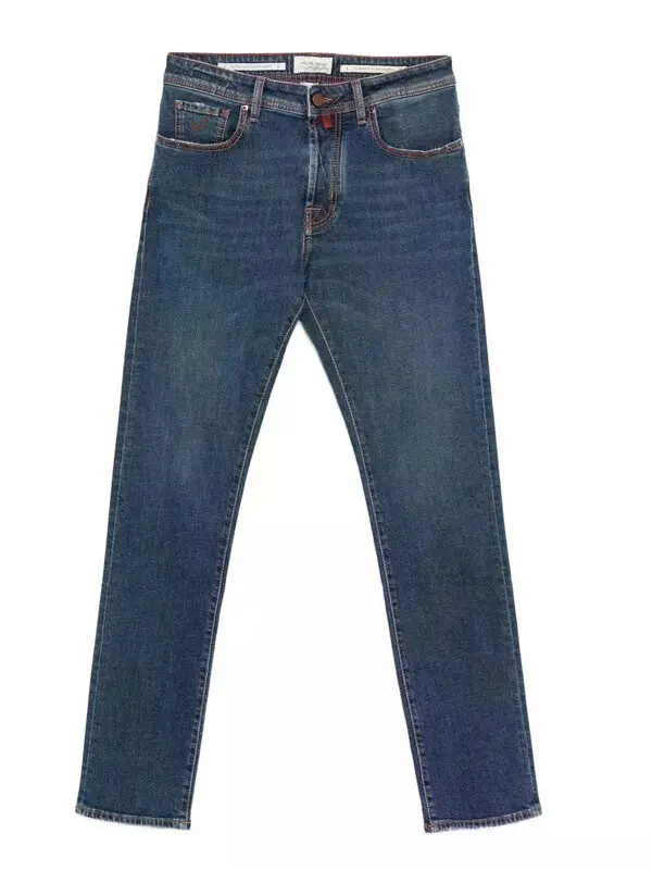 Jacob Cohen Logo-motif Jeans - Blue