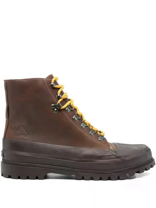 Superga Alpina Lace-up Leather Boots