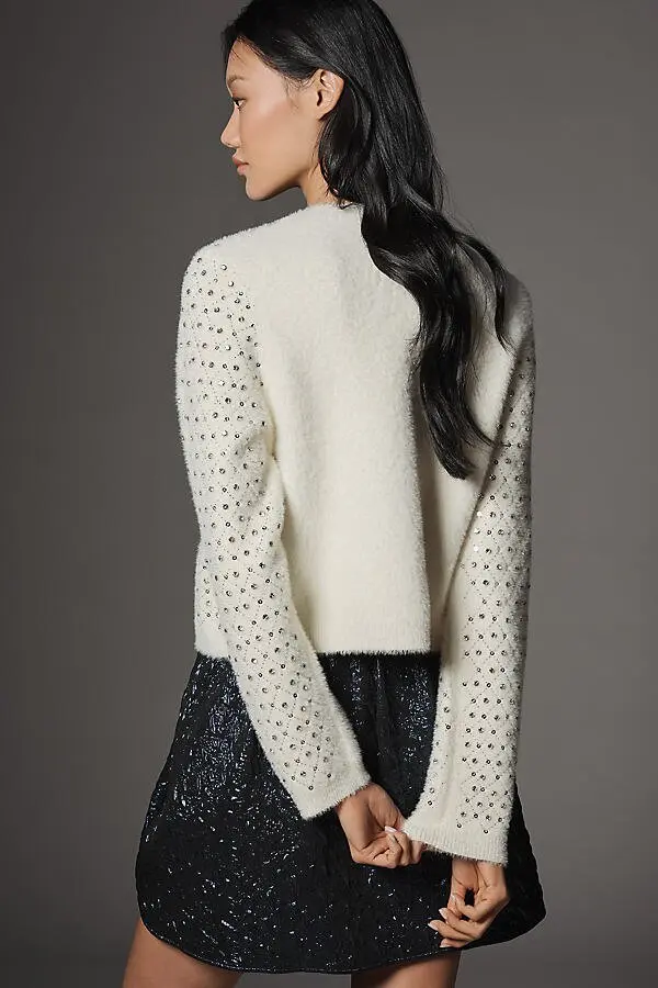 NVLT Sequin Knit Lady Jacket