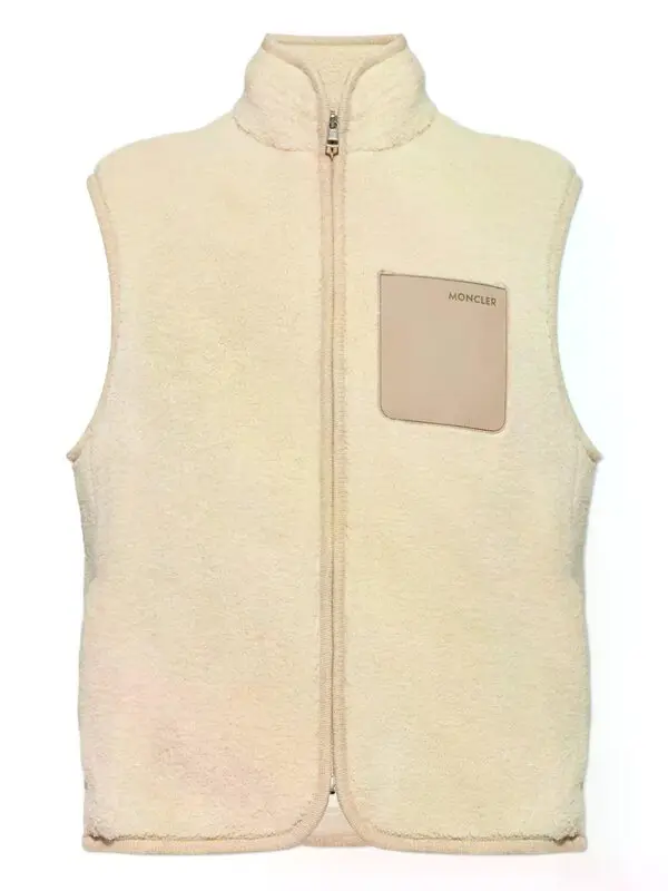 Moncler Zip-up Patch-pocket Gilet