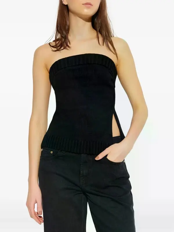 Cult Gaia Lou Ribbed Top