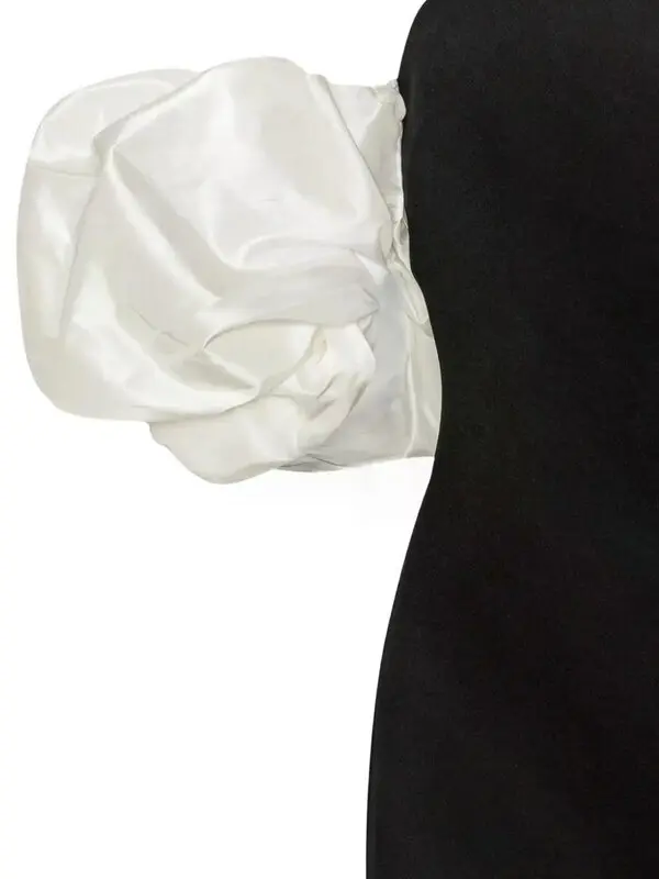 ROTATE BY BIRGER CHRISTENSEN Maxi Dress With Puff Sleeves