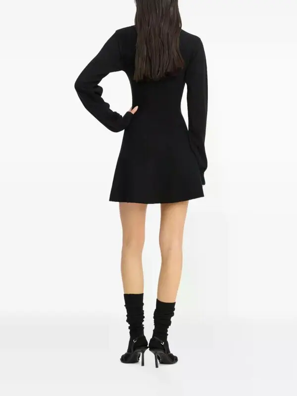ROTATE BY BIRGER CHRISTENSEN Polo-collar Mini Dress