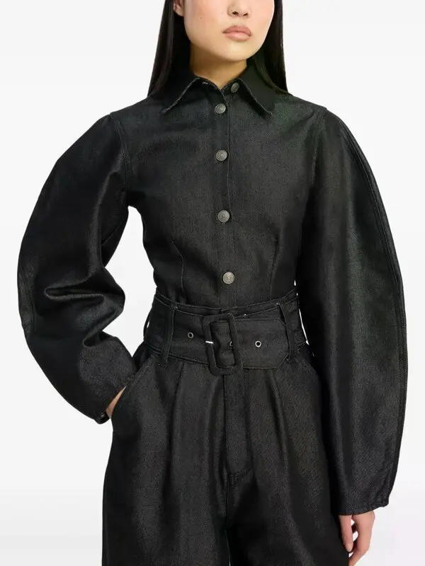 ROTATE BY BIRGER CHRISTENSEN Puff-sleeve Shirt