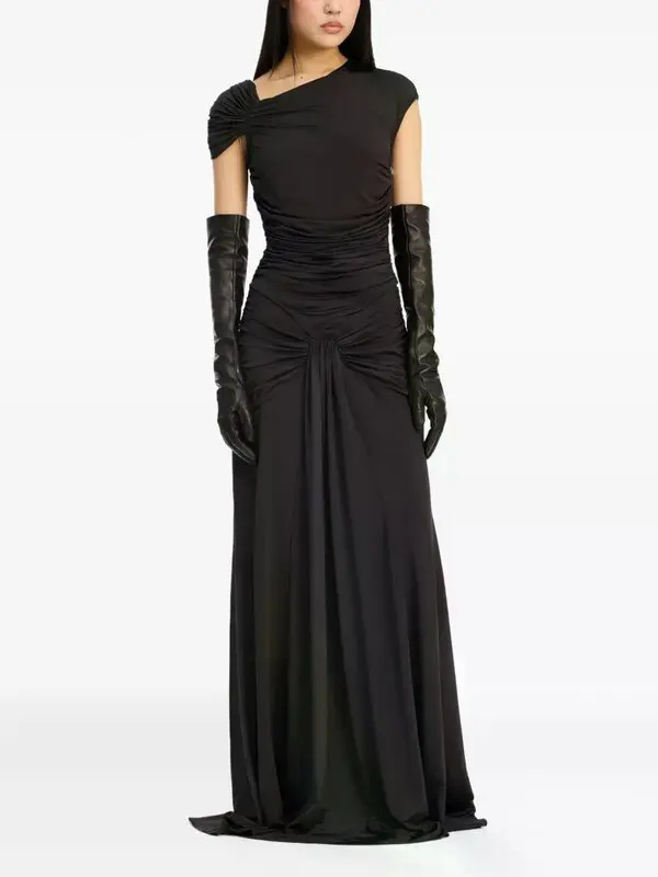 Remain Birger Christensen Asymmetric Maxi Dress