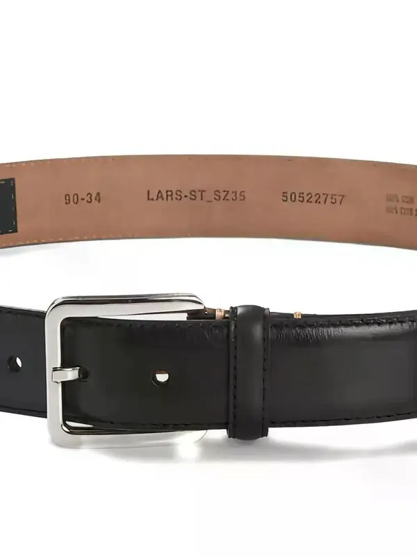 BOSS Square Buckle Leather Belt