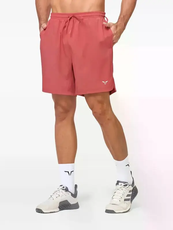 SQUATWOLF Drawstring-fastening Logo-detail Track Shorts - Pink