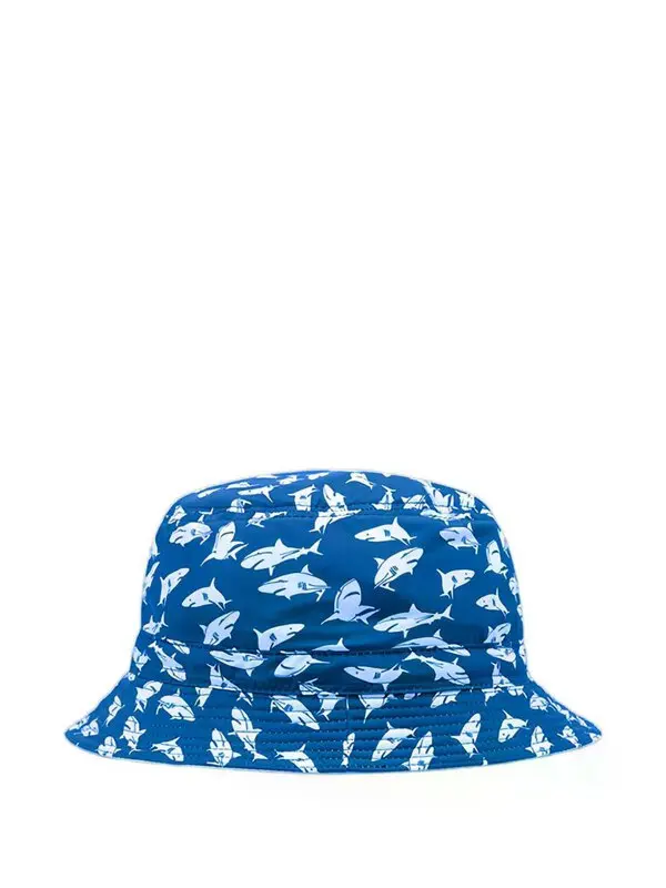 Paul & Shark Shark-print Bucket Hat