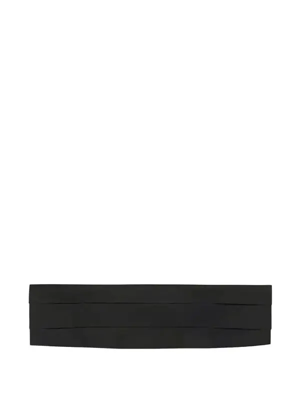 Canali Pleated Band - Black