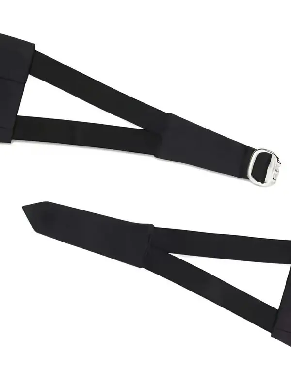 Canali Pleated Band - Black