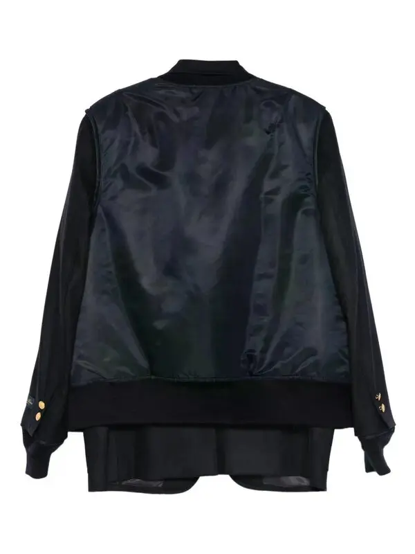 Junya Watanabe Satin-finish Bomber Jacket