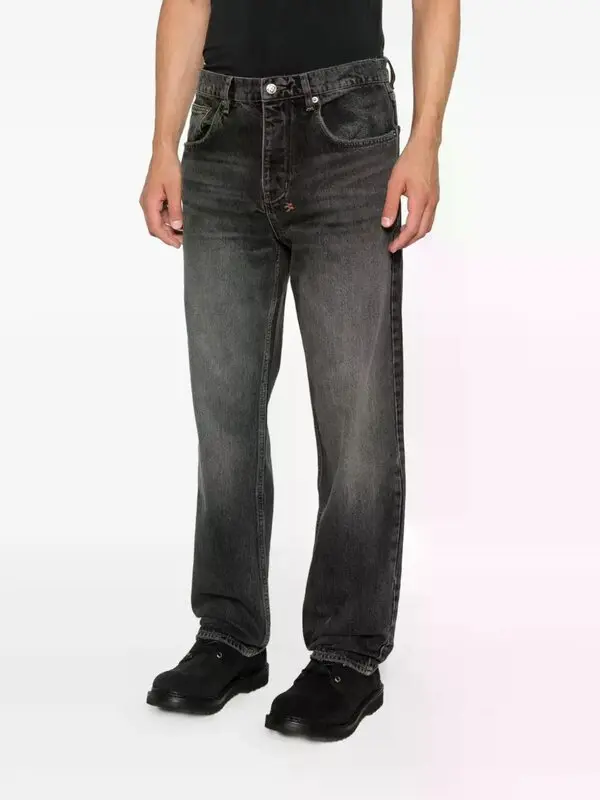 Ksubi Button-fastening Straight Leg Jeans