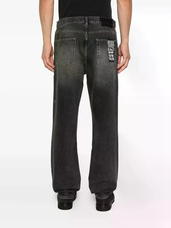 Ksubi Button-fastening Straight Leg Jeans