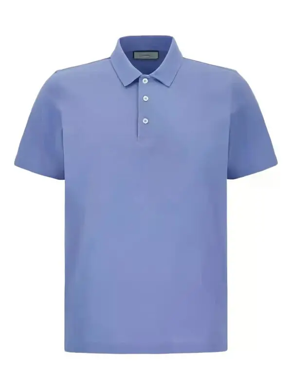 Canali Button Polo Shirt